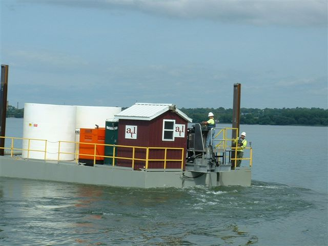 Hydraulic Thrusters; self propelled barges